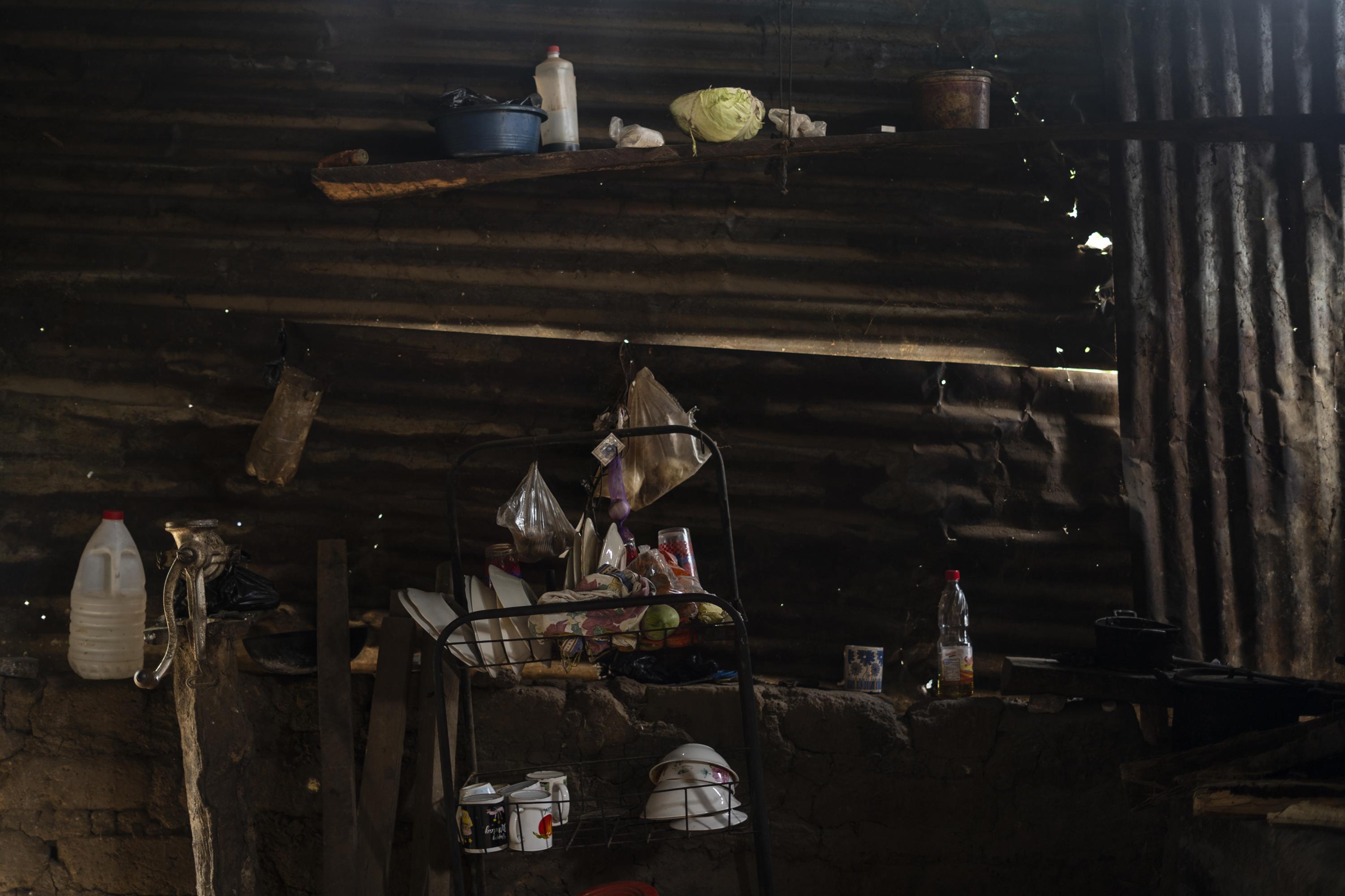 Celia no recuerda la última vez que comió carne